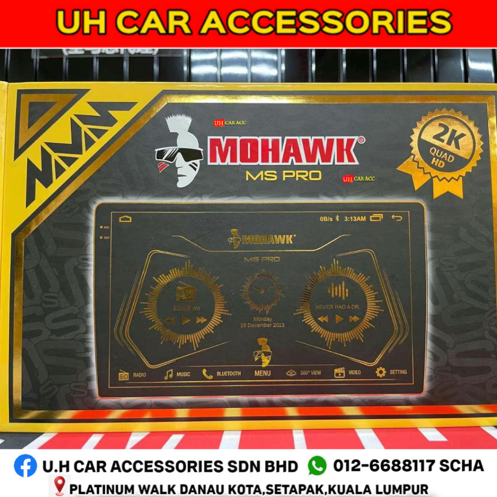 MOHAWK MS PRO SERIES 2K MOHAWK CAR ANDROID | Shopee Malaysia