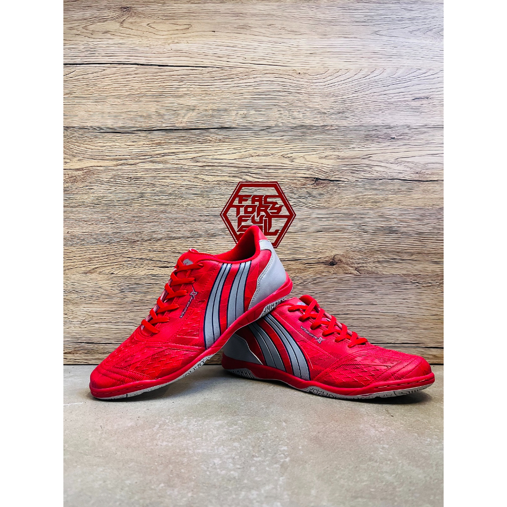 PAN AF- VIGOR X EASY (RED) - KASUT FUTSAL SHOES | Shopee Malaysia