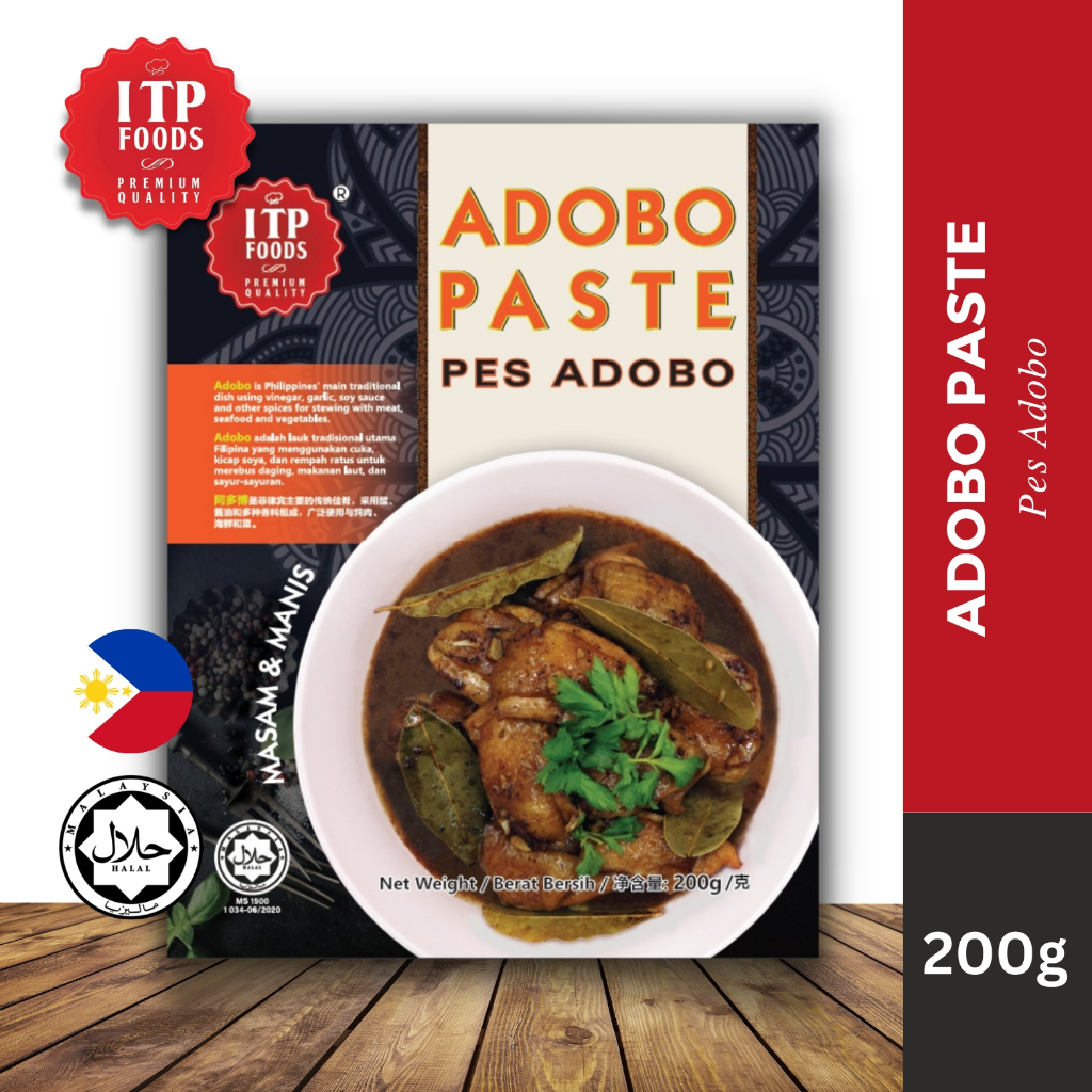 ITP Foods Asean Paste Series Halal Adobo Paste 200g | Shopee Malaysia