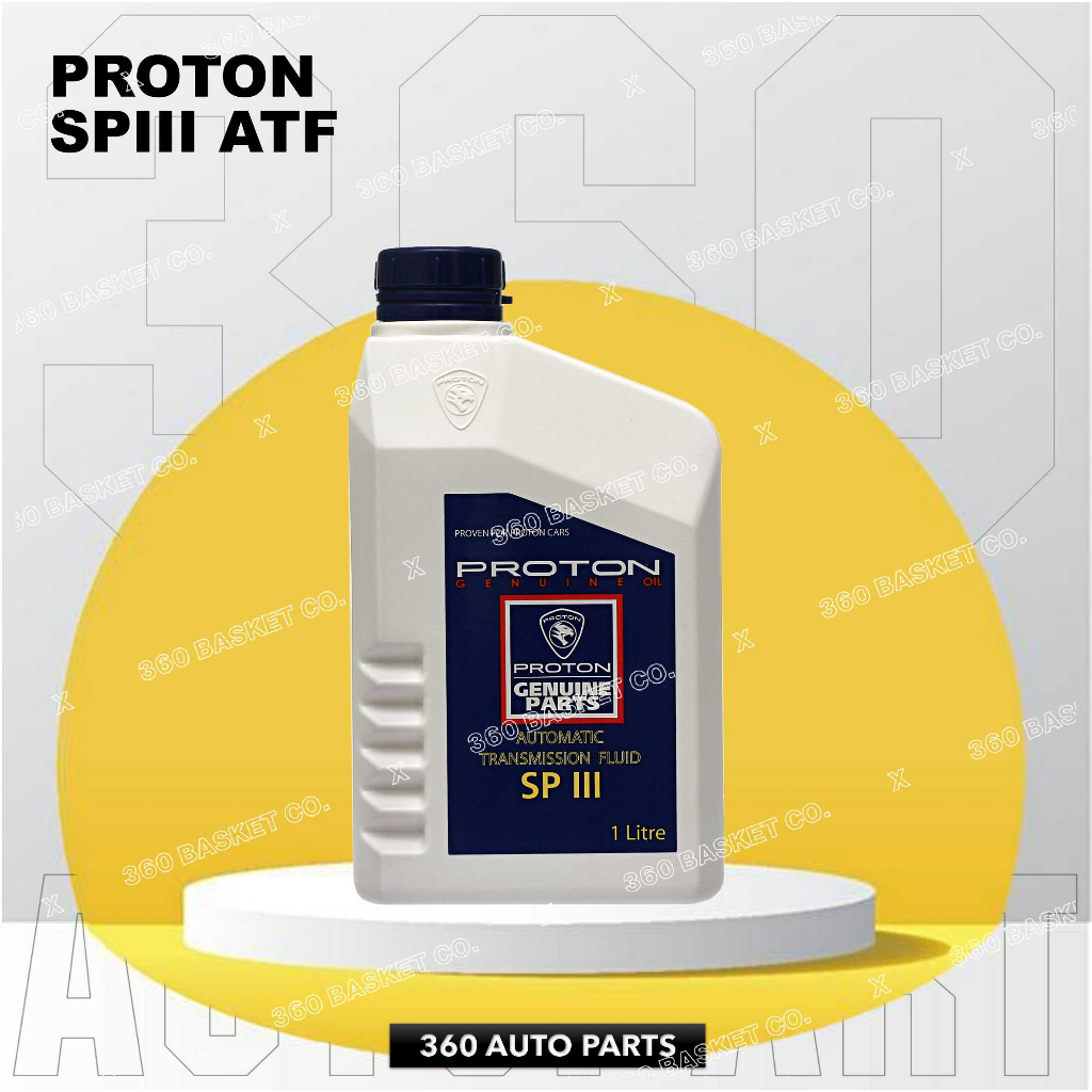 ORIGINAL GENUINE MINYAK AUTO GEAR PROTON TULEN ATF SPIII SP3 (1L) AUTO TRANSMISSION OIL | Shopee ...