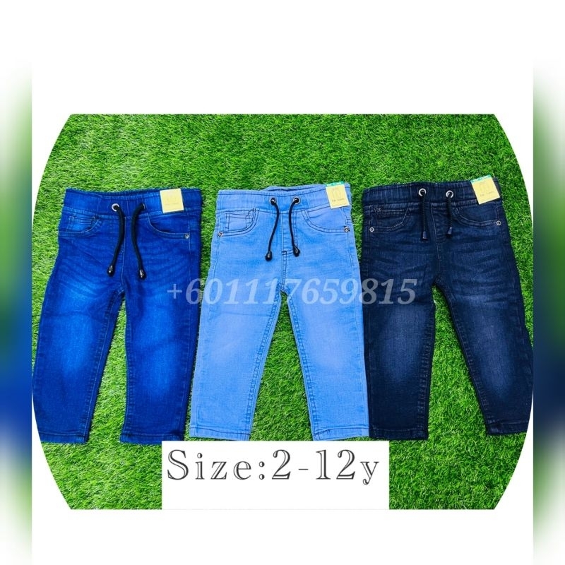 HOT SALE STOCK BARU JEANS SLACK 2Y-12Y | Shopee Malaysia