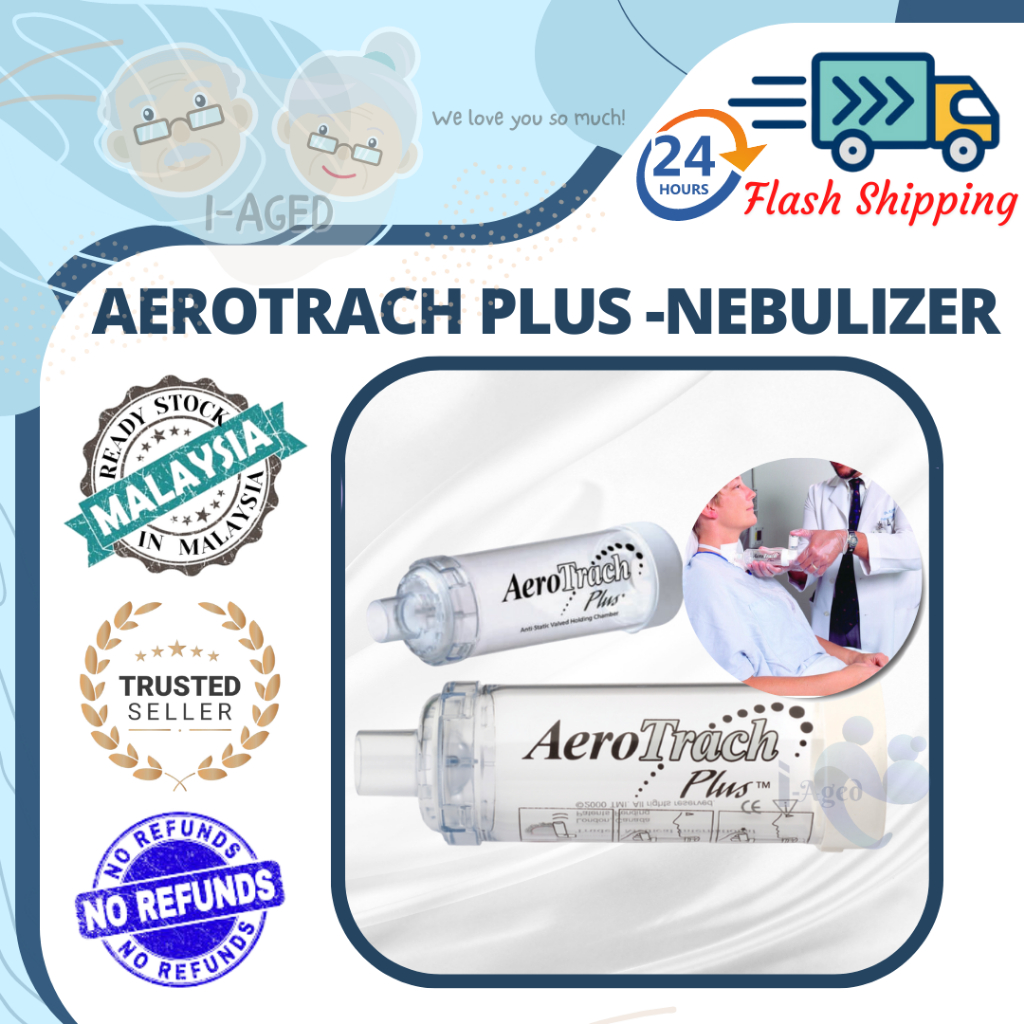 AEROTRACH PLUS - Anti-Static Valved Holding Chamber | Shopee Malaysia