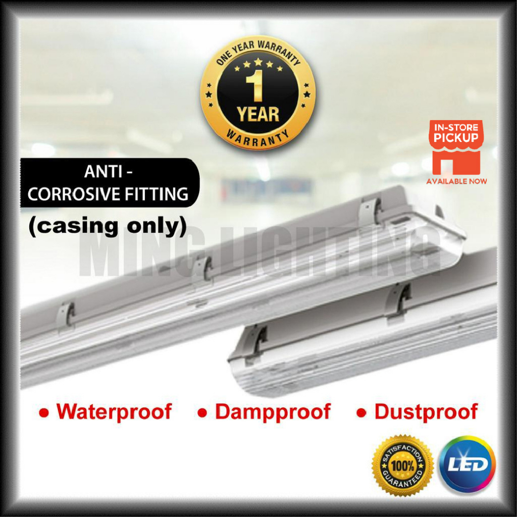LED T8 Anti Corrosive Fitting/ Weatherproof Box Single/ Double Circuit ...