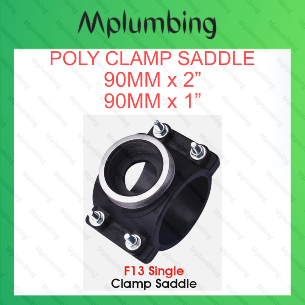 POLY CLAMP SADDLE ( 90MM X 2" - 90MM X 1" ) | Shopee Malaysia