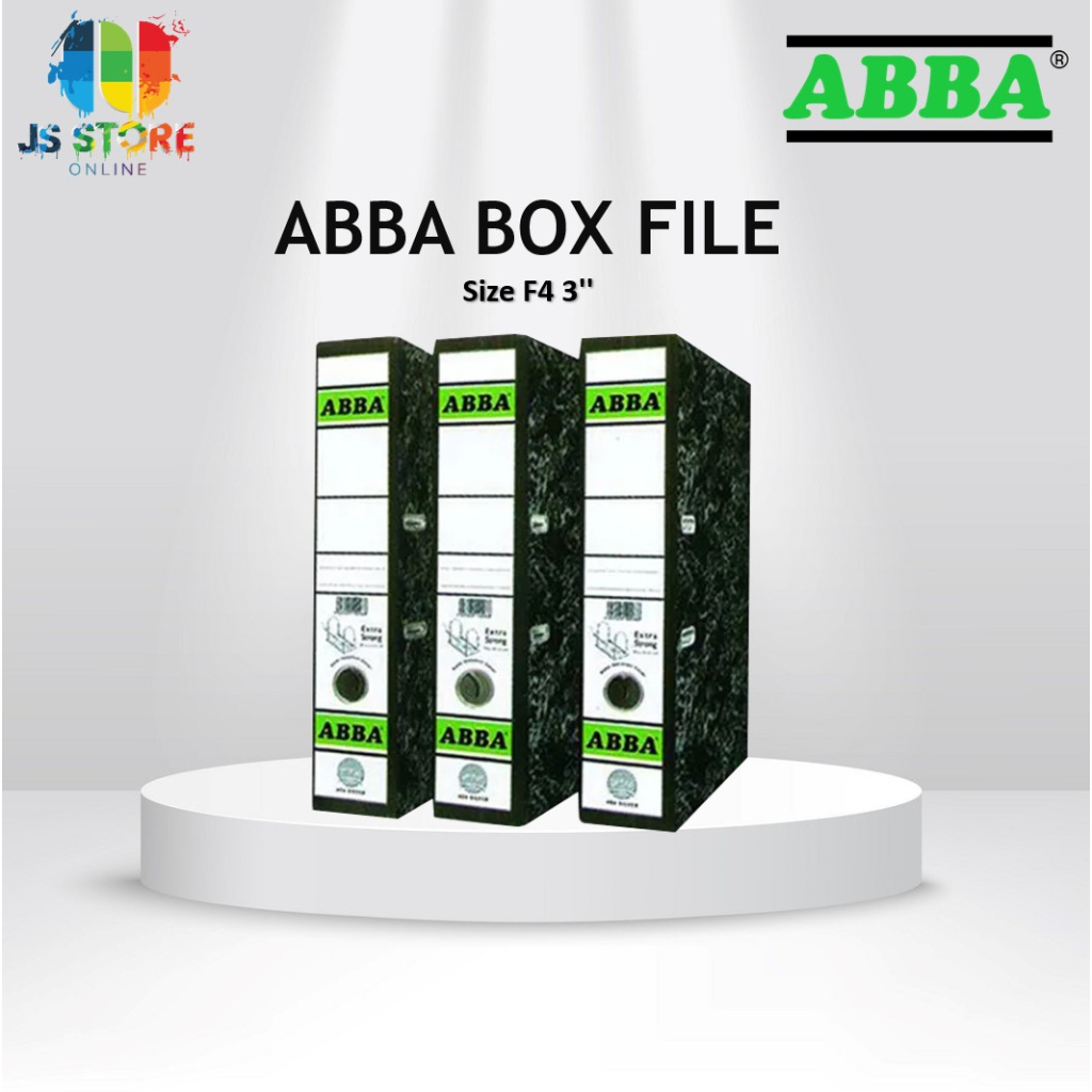 [Fast Ship] ABBA Box File Arch Box File Size F4 3'' | Shopee Malaysia