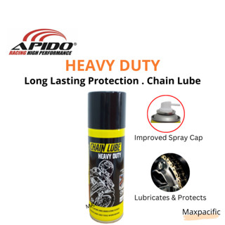 Apido Chain Lube Spray Rantai Motosikal Minyak Rantai Motor Lubricant ...