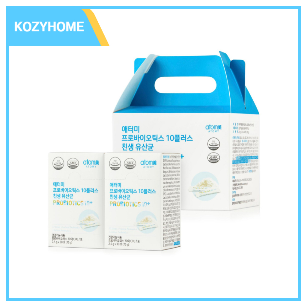 Atomy Probiotics 10 Plus+ 120 Sachet Full Box 300g | Shopee Malaysia