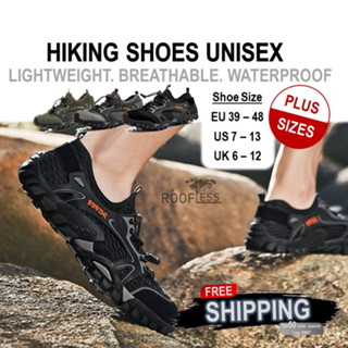 ROOFLESS Hiking Shoes Kasut Hiking Waterproof Trekking Shoes Kasut Air ...