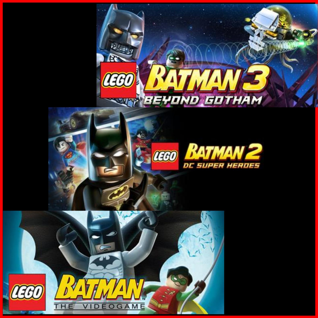 (PC) LEGO Batman Series 3 in 1 Collection [Digital Download] | Shopee ...