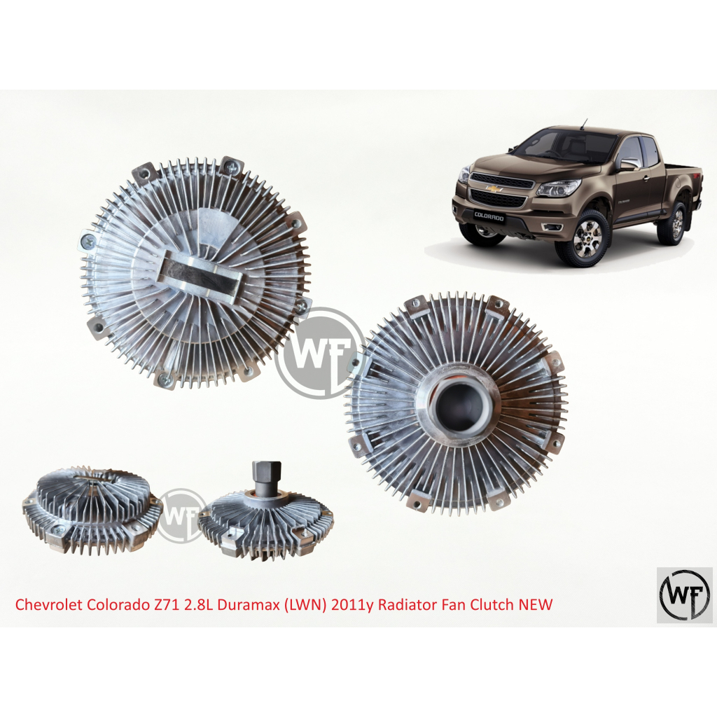 Chevrolet Colorado Z71 2.8L Duramax (LWN) 2011y Engine Diesel Radiator ...