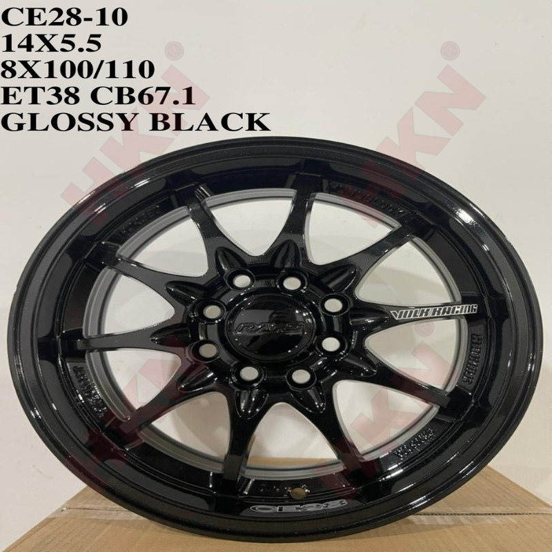NEW Sport Rim/ Car Wheel Size14" CE28-10 8H(100/110) PERODUA PROTON ...