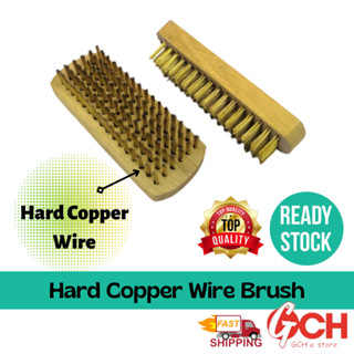 💥Hard💥 Copper Wire Brush / Copper Brass Wire Brush / Berus Dawai ...
