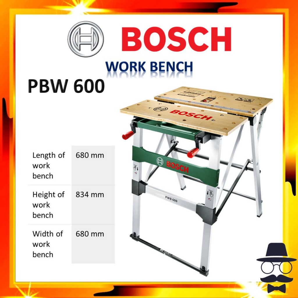 BOSCH PWB 600 Work Bench | Shopee Malaysia