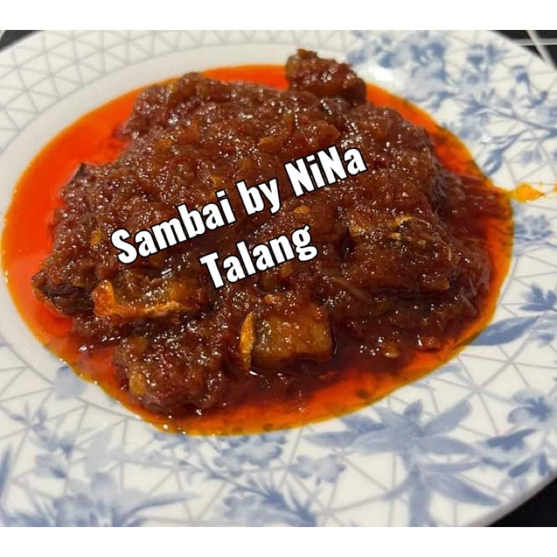 Sambal ikan talang masin Sedap Murah Berbaloi Homemade Ready To Eat ...