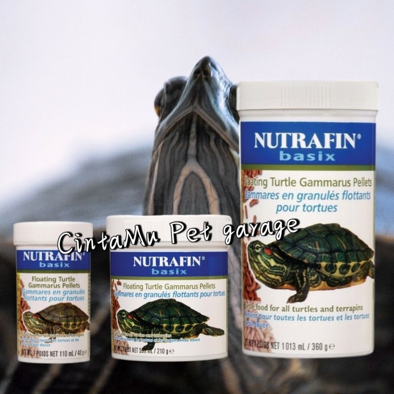 Nutrafin turtle food turtlre pellet makanan kura kura tortoise food ...