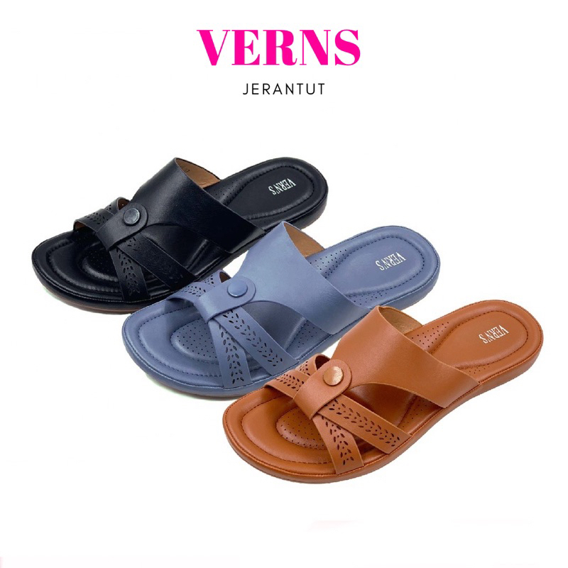 VERNS - Ladies Comfy Sandal | Shopee Malaysia