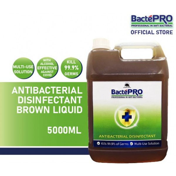 BACTEPRO ANTIBACTERIAL DISINFECTANT 5000ML~ Kills 99.9% of germs ...