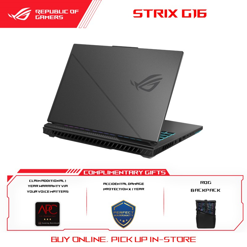 ASUS ROG Strix G16 (2023) G614 Price in Malaysia & Specs - RM5999 | TechNave