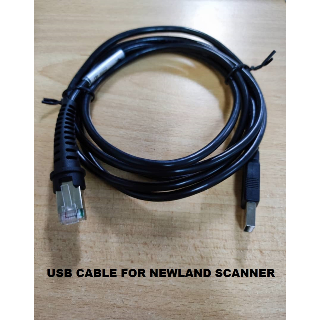 USB Cable 2M for Newland Barcode Scanner HR-2260/HR-1050/FR-40/HR-2081 ...