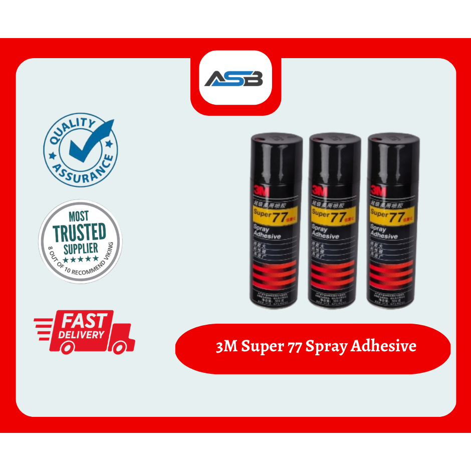 3M Super 77 Spray Adhesive [AC-3M77] | Shopee Malaysia
