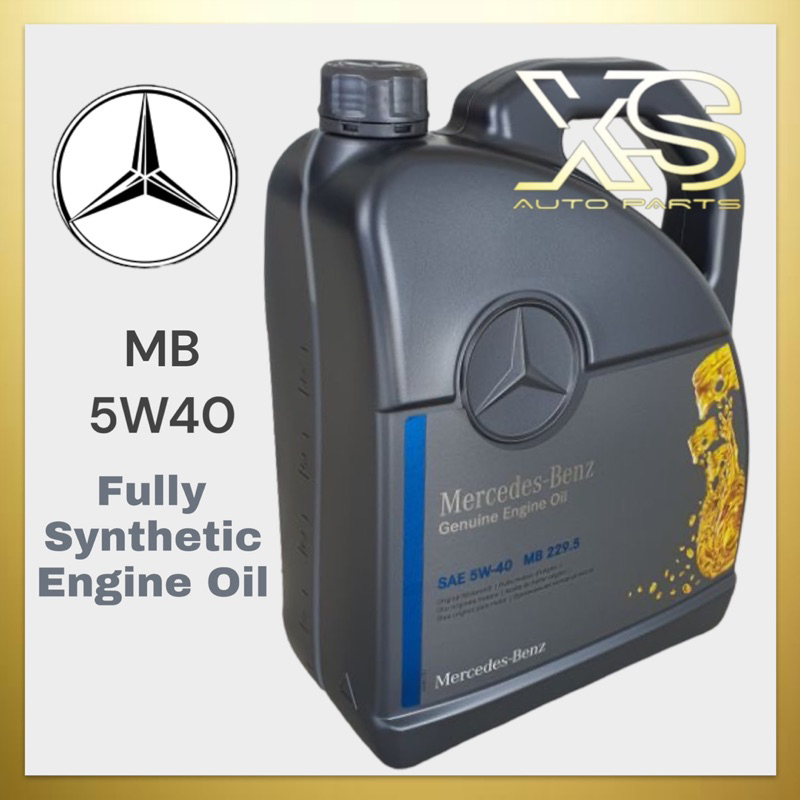 Mercedes-Benz 5W40 5L Fully Synthetic Engine Oil - 000989860613 ...