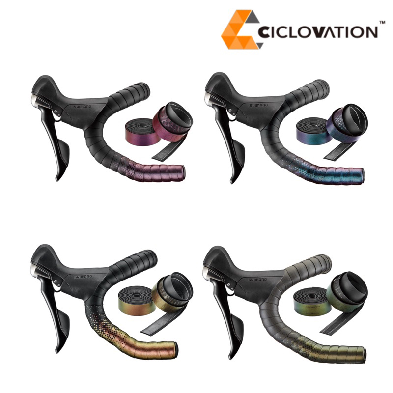 Ciclovation Bar Tape Chameleon Premium Leather Touch Roadbike | Shopee ...