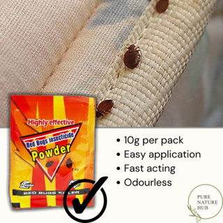 Ubat Pepijat Bed Bugs Killer Powder Kutu Tilam Bed Bugs Insecticide ...