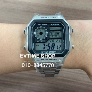 CASIO DIGITAL MEN WATCH AE-1200WHD-1AVDF / AE-1200WHD-1AV / AE-1200WHD ...
