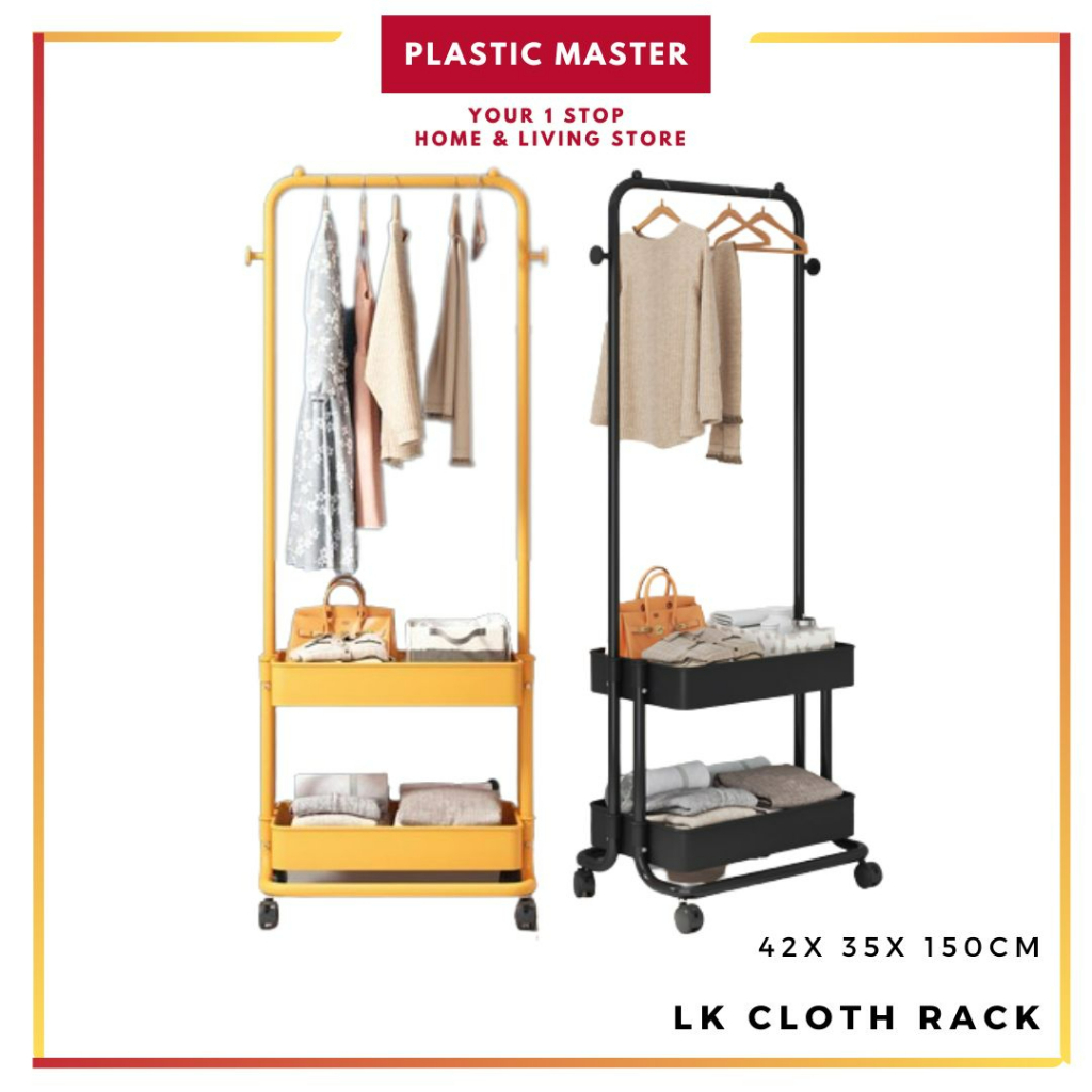 Cloth Rack Cloth Storage Rack Organizer Space Saving Laundry Rack Cloth ...