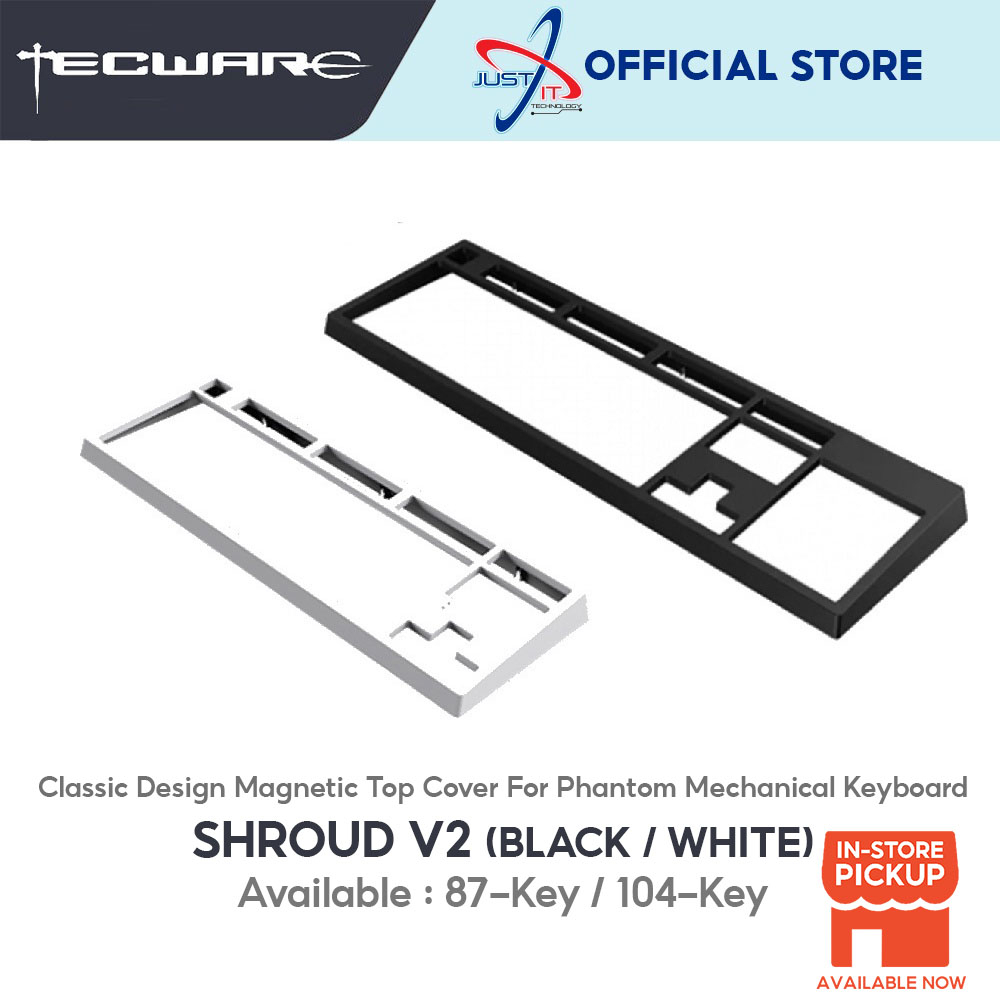 Tecware Shroud V2 Classic Keyboard Cover For Phantom Full Size (104 Key ...
