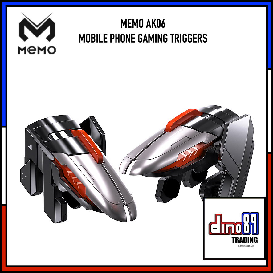 MEMO AK06 AK04 Mobile Phone Gaming Triggers for PUBG, Fortnite, CODM ...