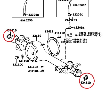TOYOTA LAND CRUISER FRONT DRIVE SHAFT OIL SEAL | Shopee Malaysia