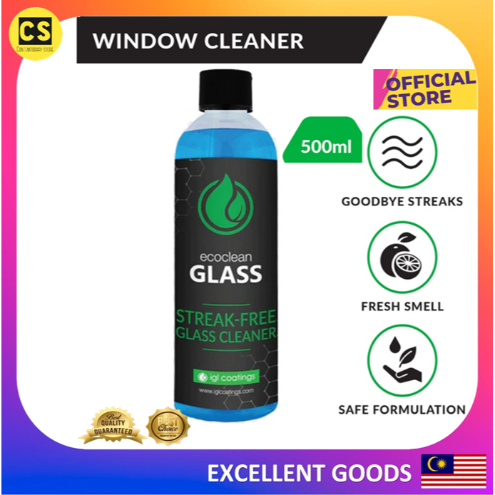 IGL Car Window Glass Cleaner Dirt Stains Quick Remover & Coatings ...