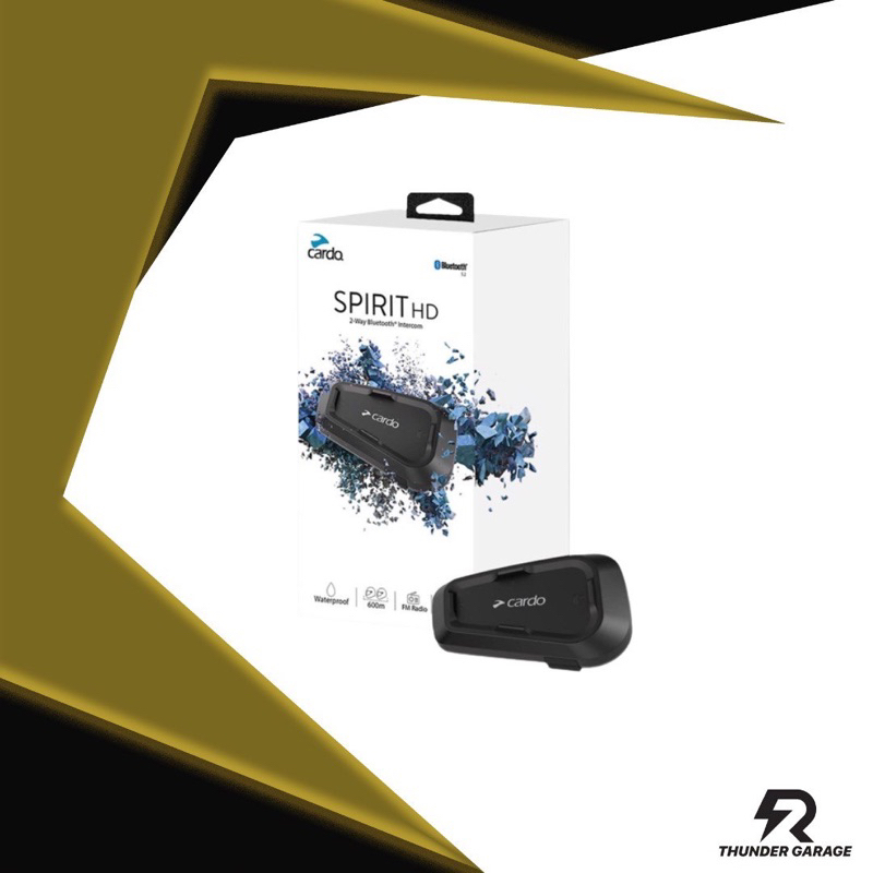 Cardo Spirit HD Bluetooth Helmet Intercom | Shopee Malaysia