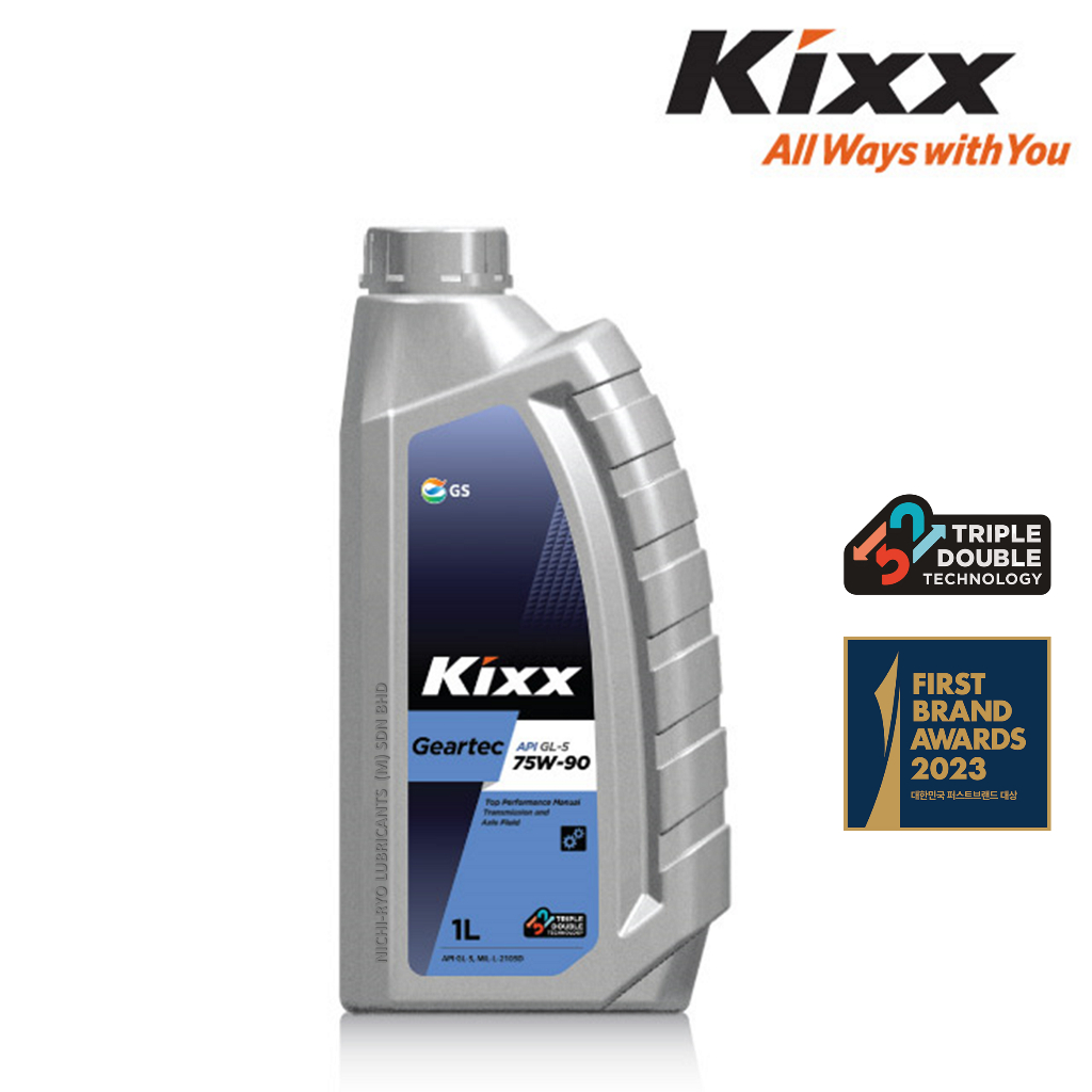 KIXX Geartec GL-5 75W-90 (1L) | Shopee Malaysia