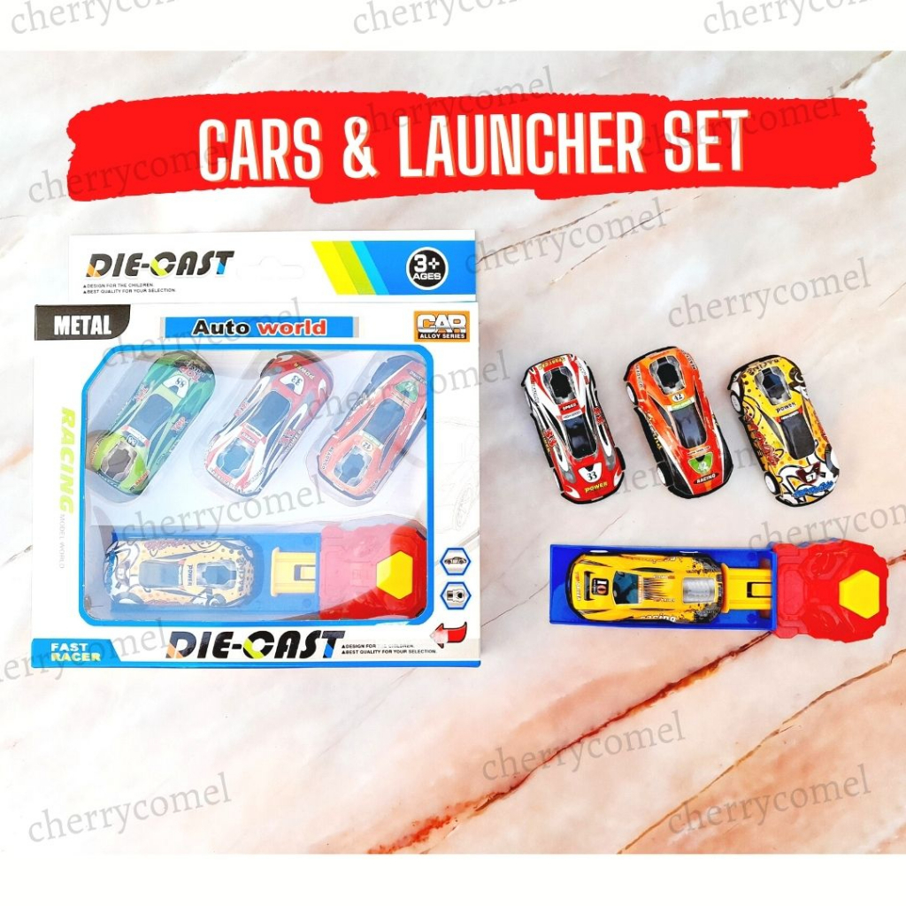 Toy Car with Launcher Launch Cars Launching Cars Race Car Toys Racing ...