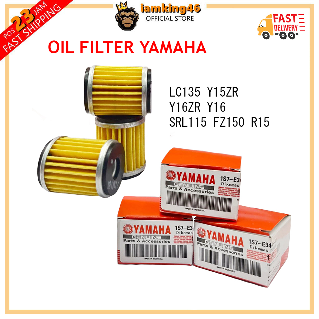 OIL FILTER YAMAHA OIL FILTER LC135 Y15ZR Y16ZR Y16 SRL115 FZ150 R15 ...