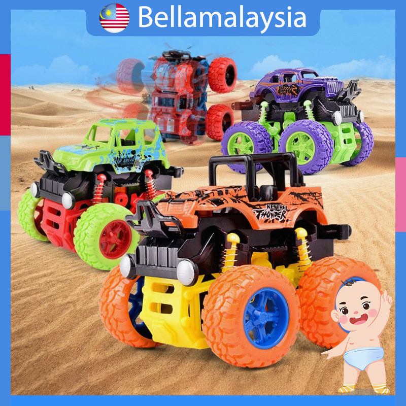 Bella 4 Wheels Monster Trucks Kids Toys Kereta Mainan Kanak-Kanak Trak ...