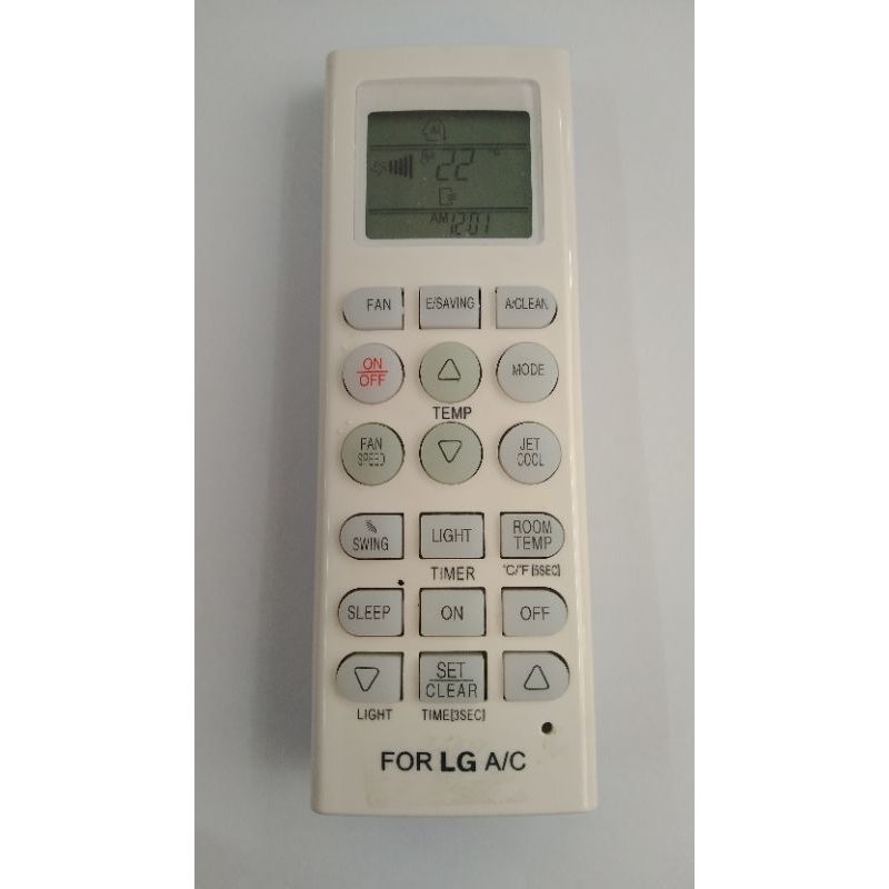 LG AIR COND REMOTE CONTROL | Shopee Malaysia