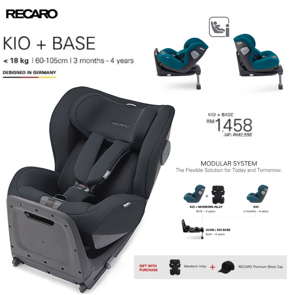 Recaro Kio Car Seat 0-4 Years | Shopee Malaysia