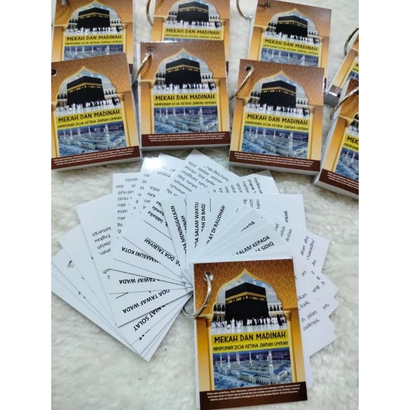 Kad Doa Umrah Ketika Ziarah Mekah & Madinah, Raudah & Solat Jenazah (32 ...