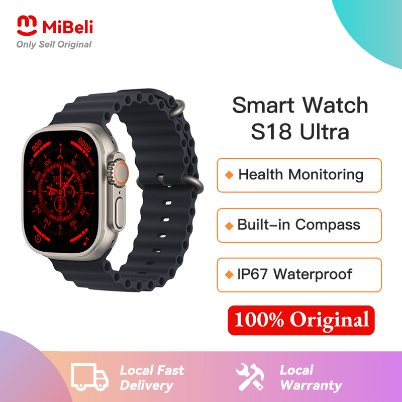 Smart Watch S18 Ultra Bluetooth | Shopee Malaysia