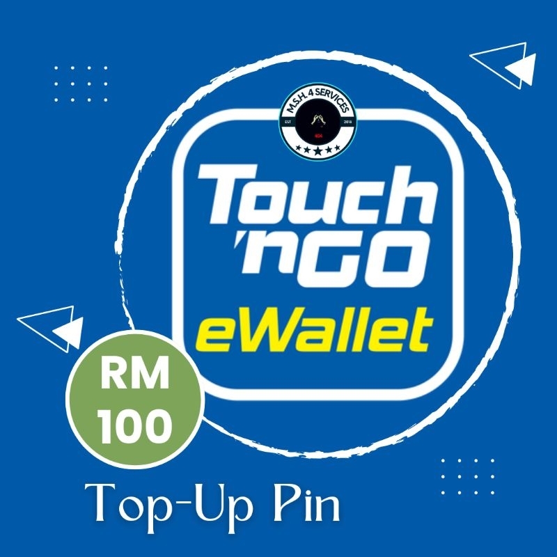 Touch N Go eWallet pin reload RM 100 | Shopee Malaysia