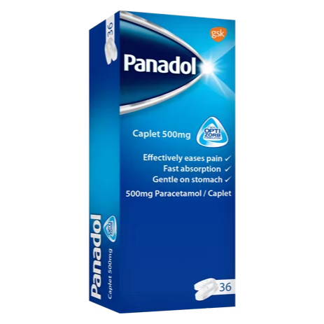 Panadol Optizorb Caplets 500mg 36s (Exp 07/2025) | Shopee Malaysia