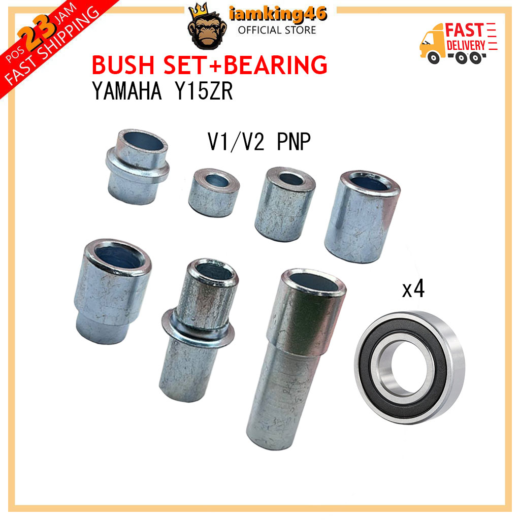 BEARING & BUSH COMPLETE SET FOR SPORT RIM Y125ZR PNP Y15ZR YAMAHA | Shopee Malaysia