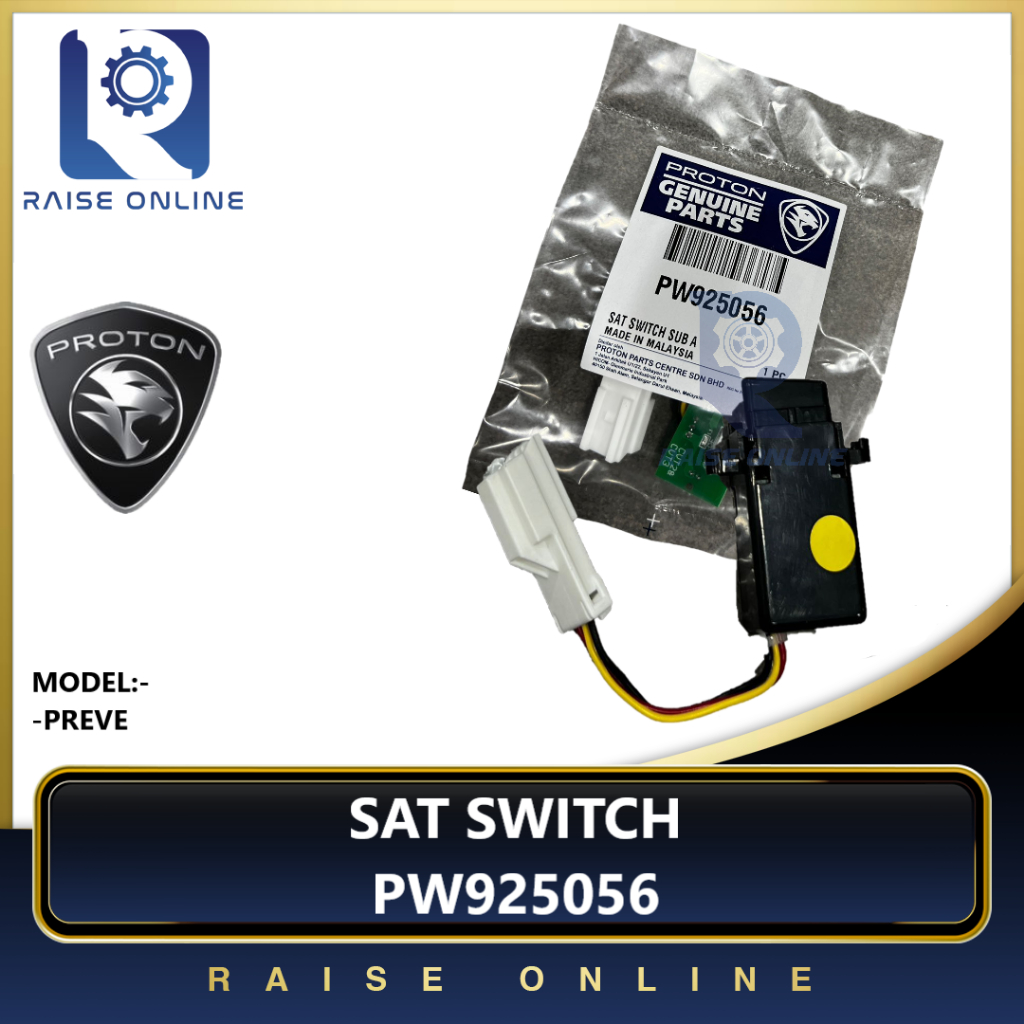 PROTON PREVE SAT AUTO BUTTON SWITCH PW925056 SAT SWITCH | Shopee Malaysia