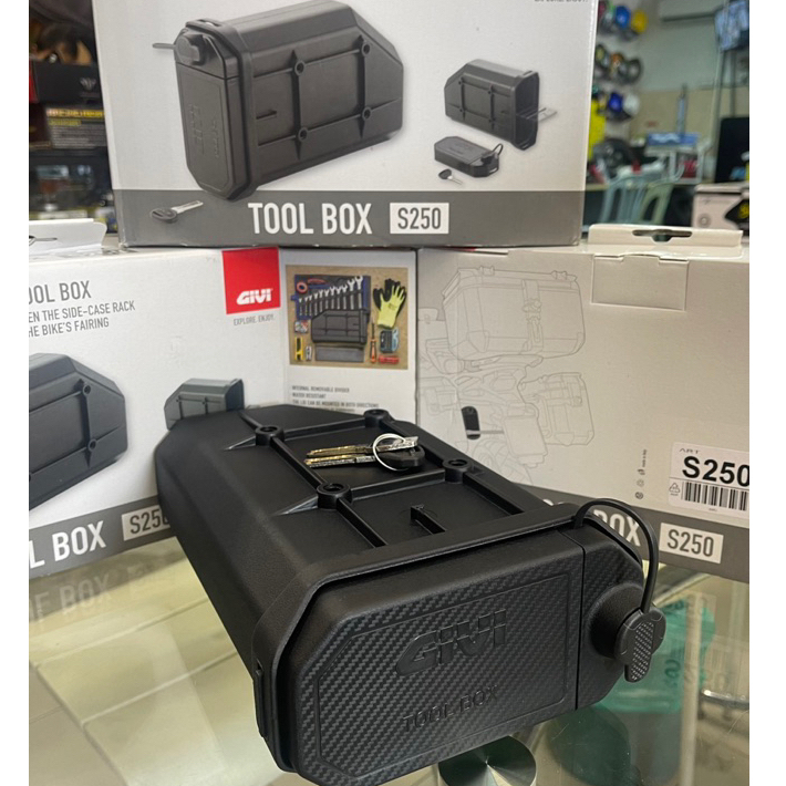 GIVI S250 Tool Box (With Lock-2KEY) | Shopee Malaysia