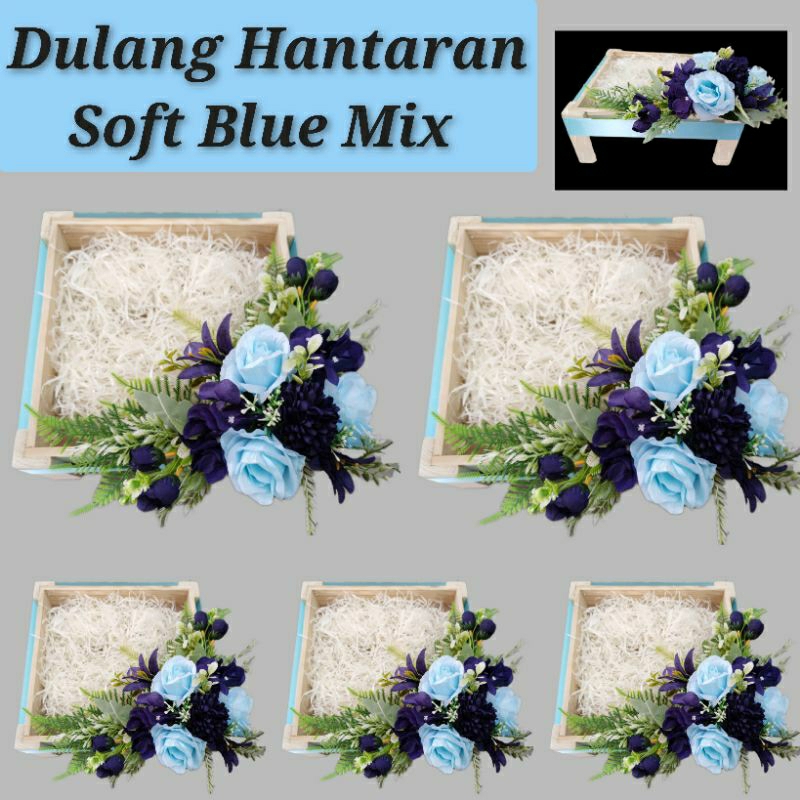 Dulang Hantaran Siap Gubah Bunga Sekali Tunang/khawin/wedding ...