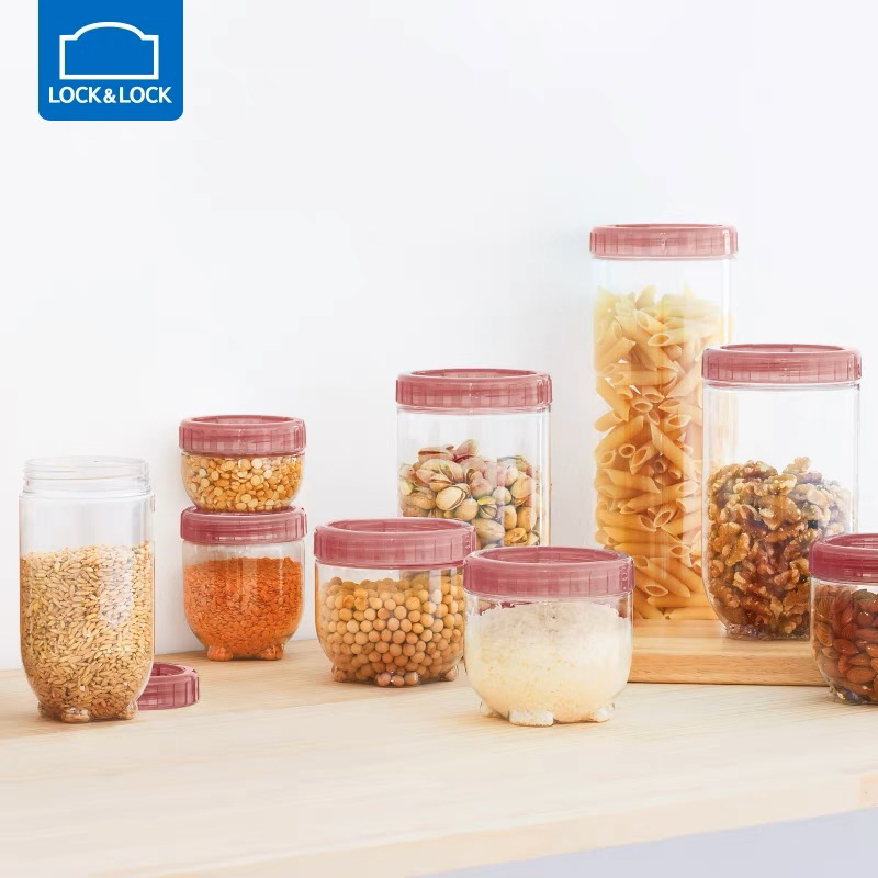 LocknLock Mixed Nuts Interlock Separate Lifestyle Container Kitchen Storage | Shopee Malaysia