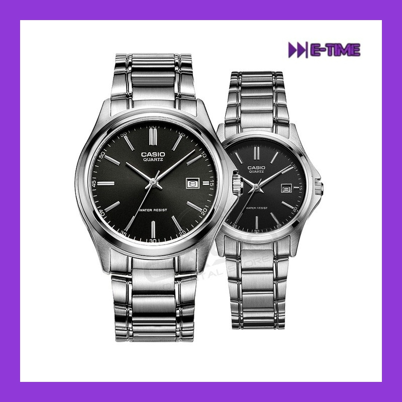 (100% ORIGINAL) CASIO WATCH MTP-1183A / LTP-1183A COUPLE STAINLESS ...